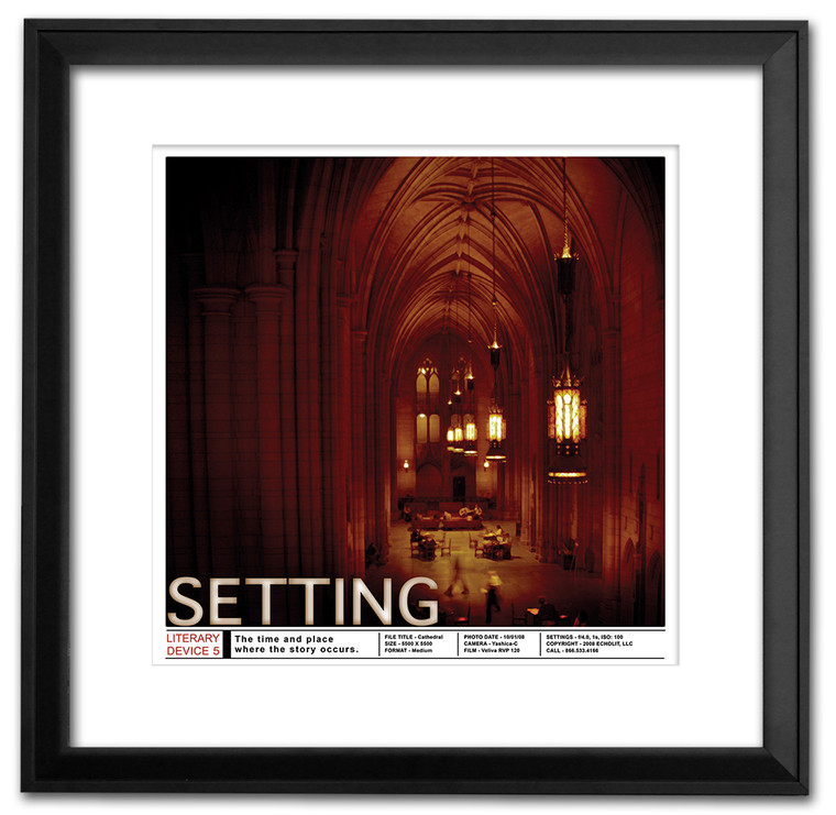 Literary Devices I - Six Educational Literary Art Prints for Classrooms ...