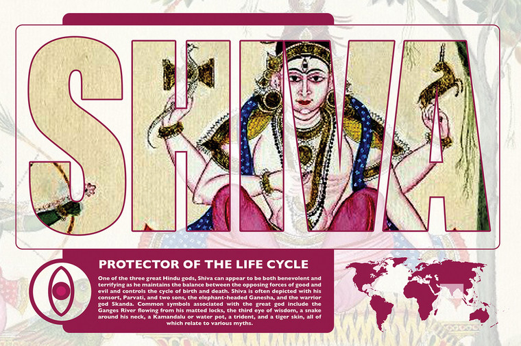 World Mythology 10-Poster Set for the Classroom. - Echo-Lit