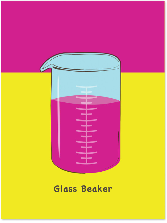 Science Tools STEM Poster Set. Vibrant Scientific Instruments Art ...
