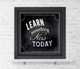 Chalkboard Style Guidance Poster Set of 8. - Echo-Lit