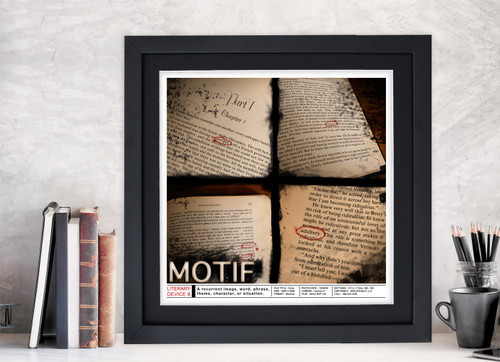 Literary Device Motif Poster. For Classroom, Office, Home or Library ...