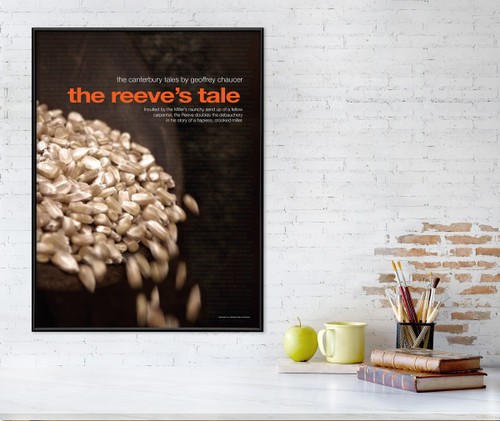 The Canterbury Tales Movie Style Poster. The Reeve's Tale. Geoffrey ...