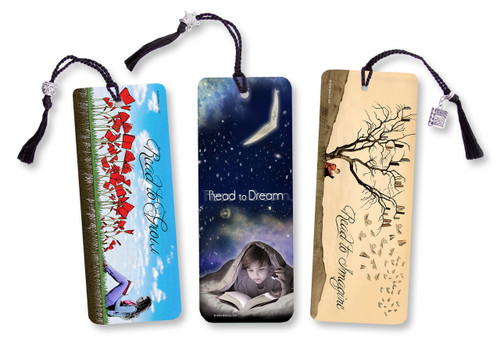 Why Read? Inspirational Bookmarks - Echo-Lit