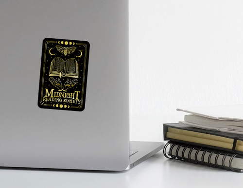 Midnight Reading Society Sticker - Echo-Lit