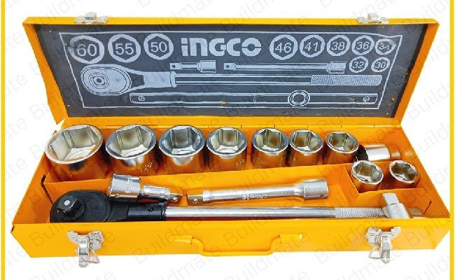Buy Online Socket Set DR 15Pcs 3/4" HKTSO34151 INGCO GZ Industrial ...