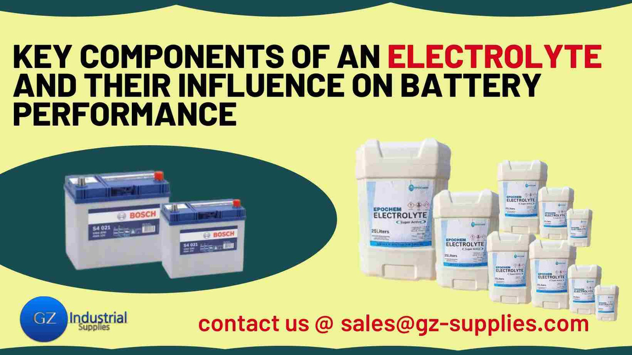 Key Components Of An Electrolyte And Their Influence On Battery ...