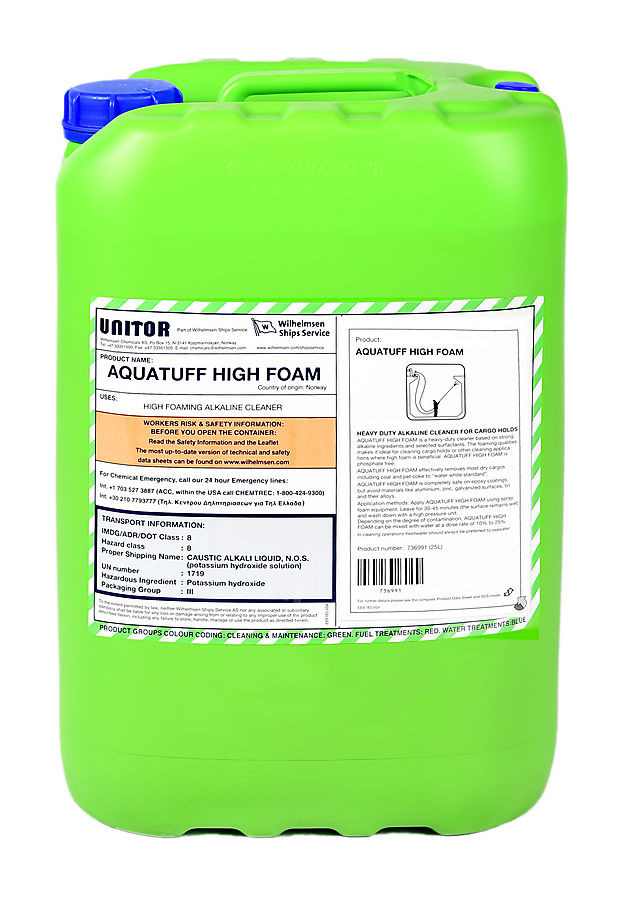 Buy Unitor Aquatuff High Foam from GZ Industrial Supplies Nigeria