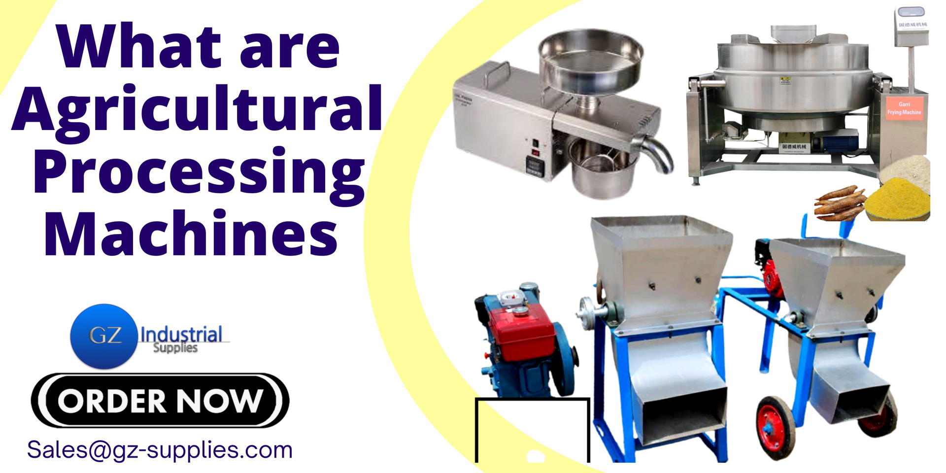 What are Agricultural Processing Machines? - GZ Industrial Supplies
