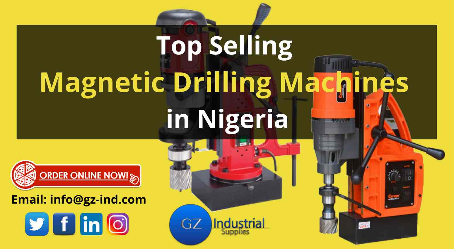 Top Selling Magnetic Drilling Machines in Nigeria - GZ Industrial Supplies