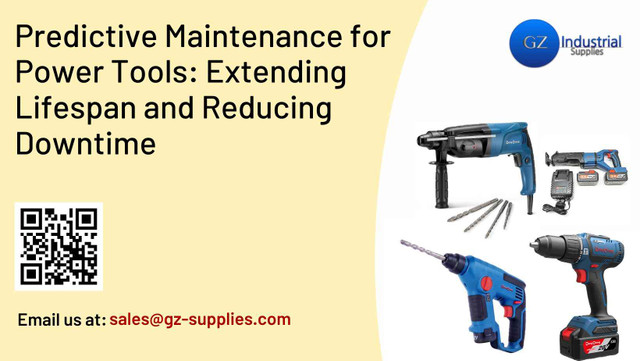 Predictive Maintenance for Power Tools: Extending Lifespan and Reducing ...