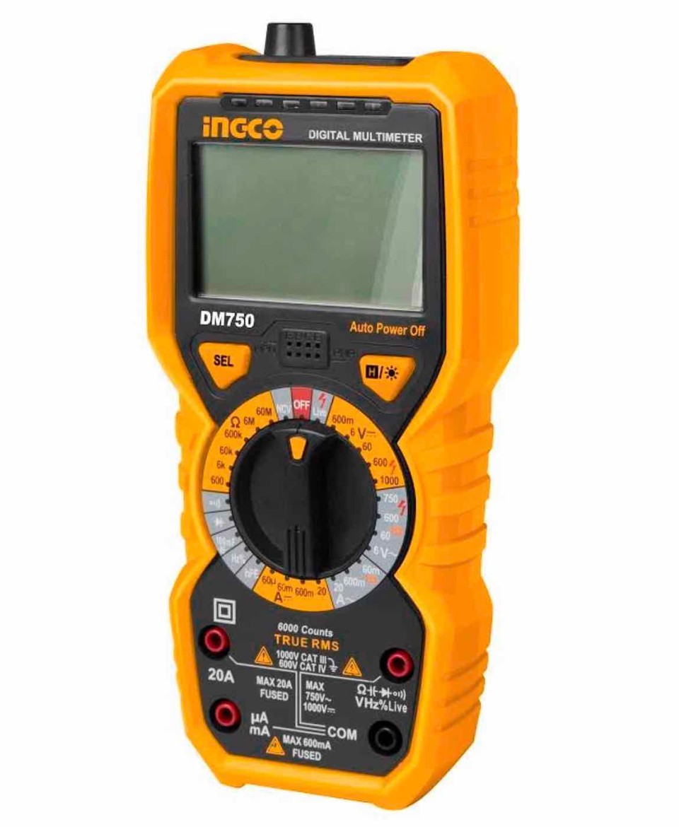 Buy online Ingco DM200 Digital Multimeter