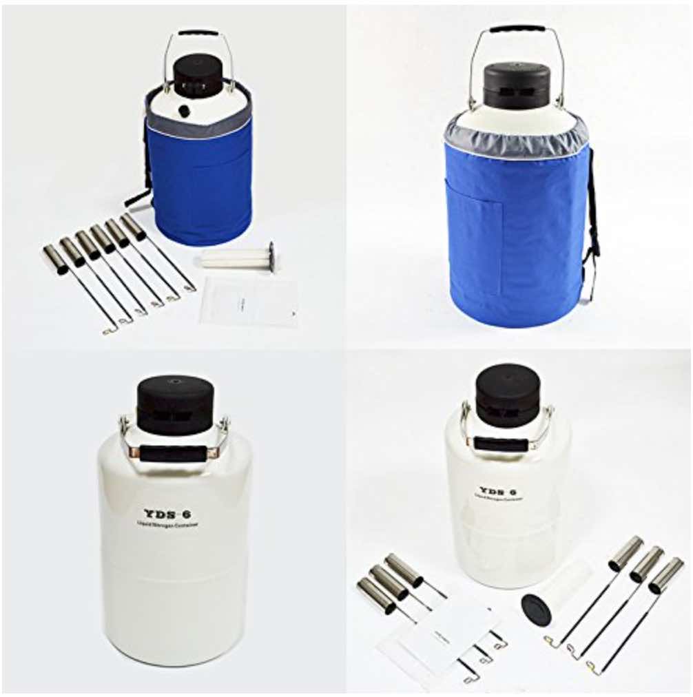 Buy 6L Cryogenic container for Liquid Nitrogen dewar GZ Industrial ...