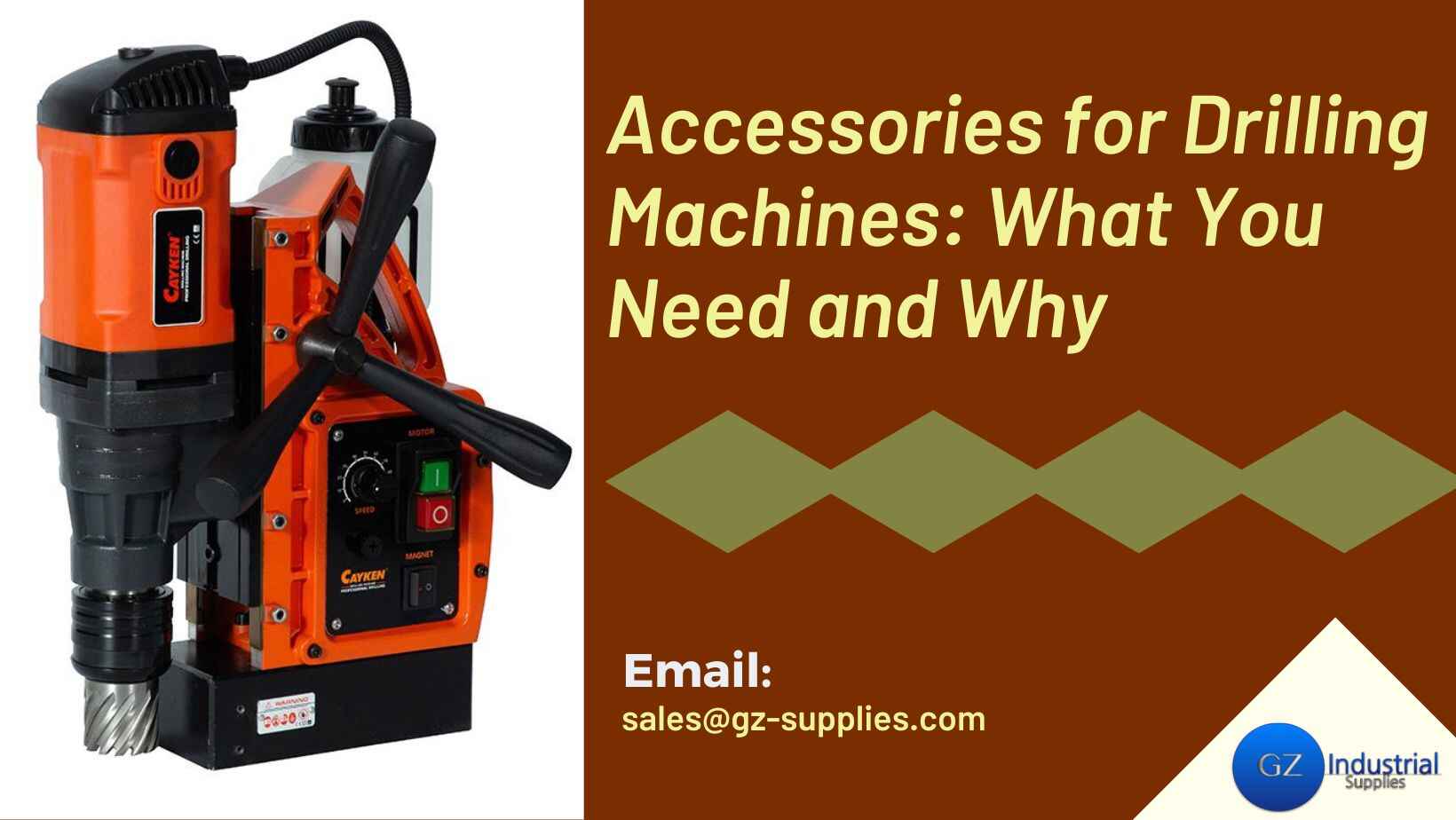 Accessories for Drilling Machines: What You Need and Why - GZ ...