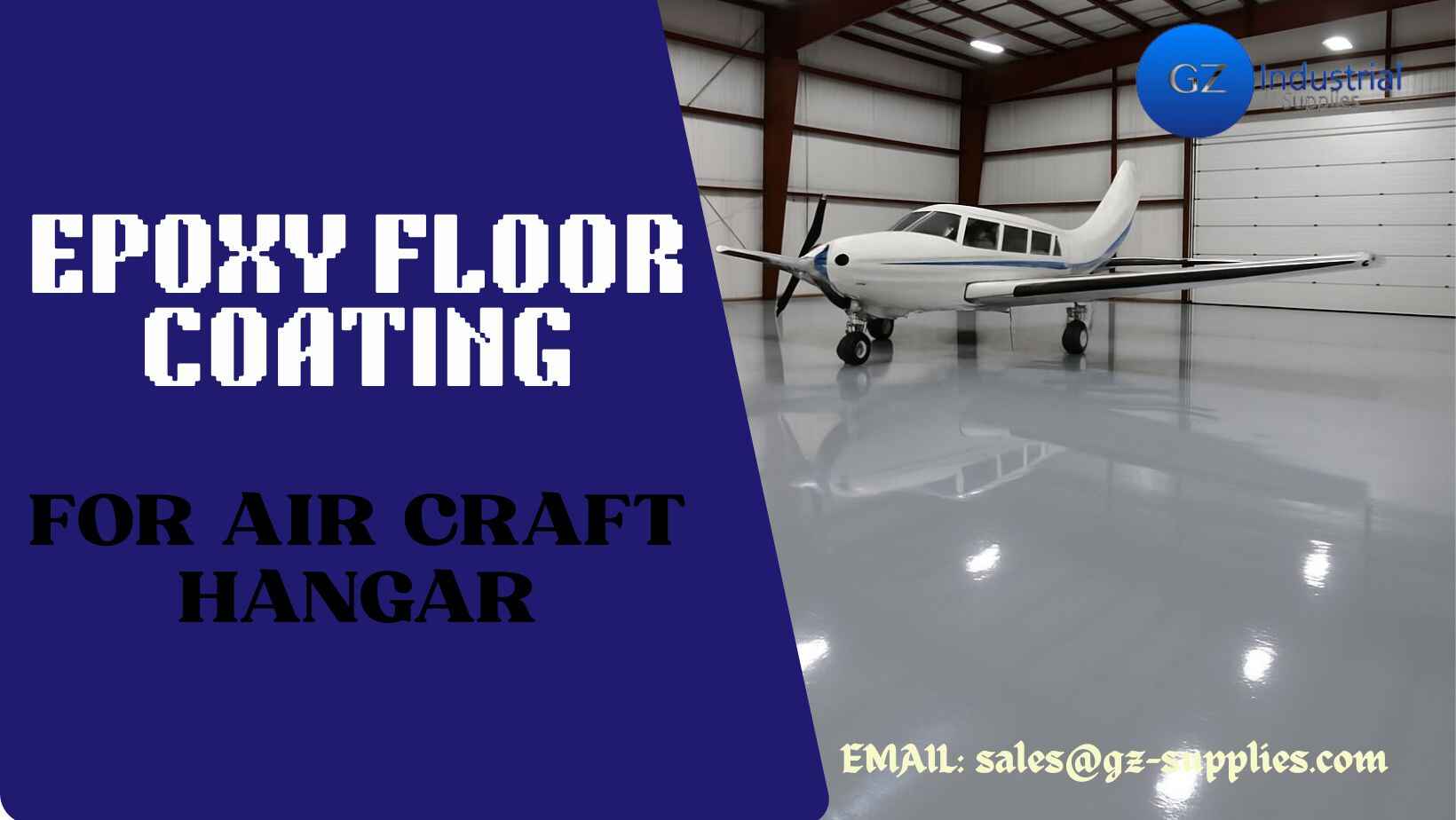 Epoxy Floor Coating For Aircraft Hangar - GZ Industrial Supplies