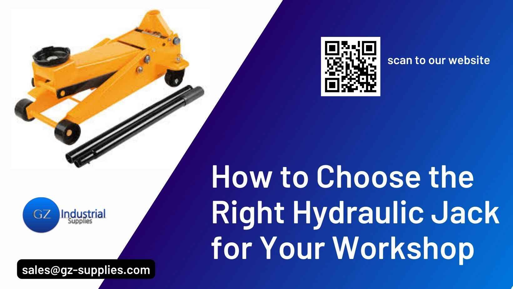 How to Choose the Right Hydraulic Jack for Your Workshop - GZ ...