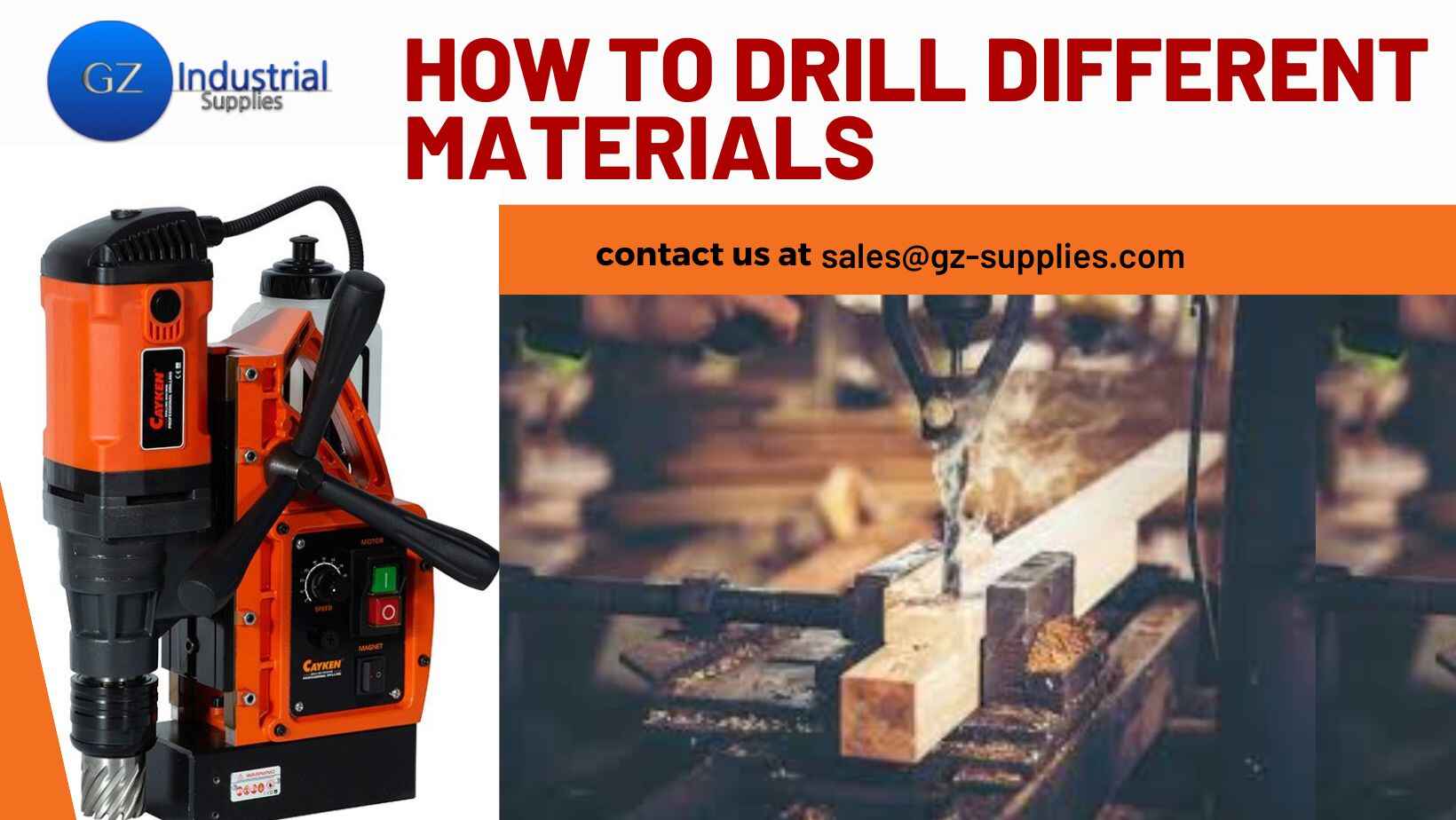How to Drill Different Materials: A Beginner’s Guide - GZ Industrial ...