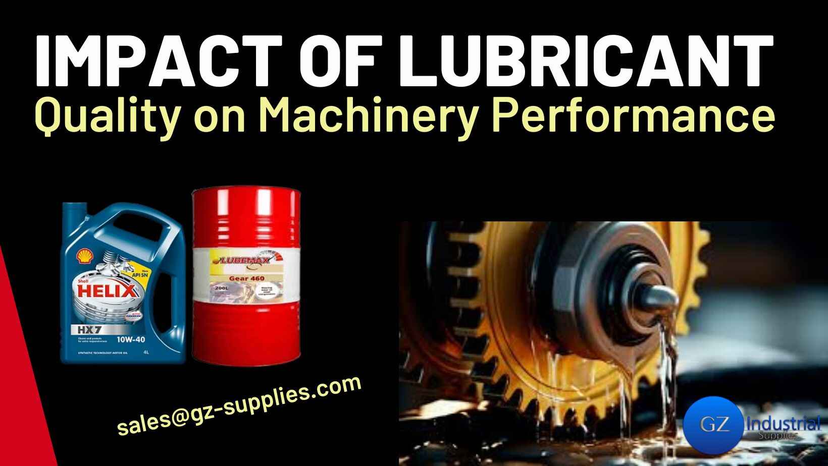Impact of Lubricant Quality on Machinery Performance - GZ Industrial ...