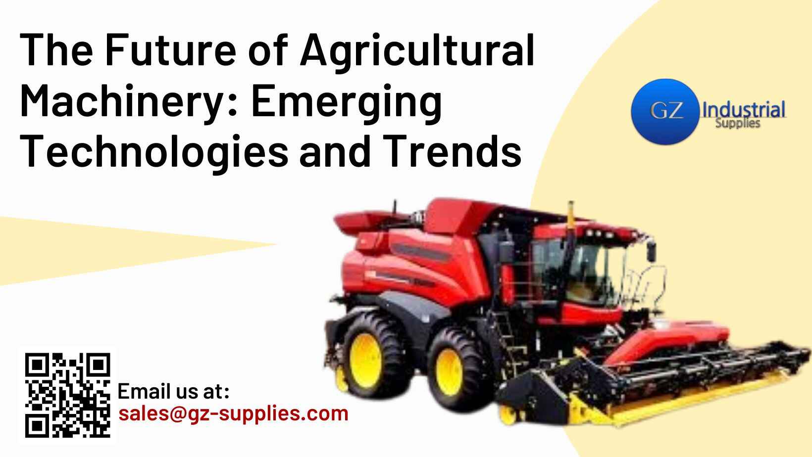 The Future of Agricultural Machinery: Emerging Technologies and Trends ...