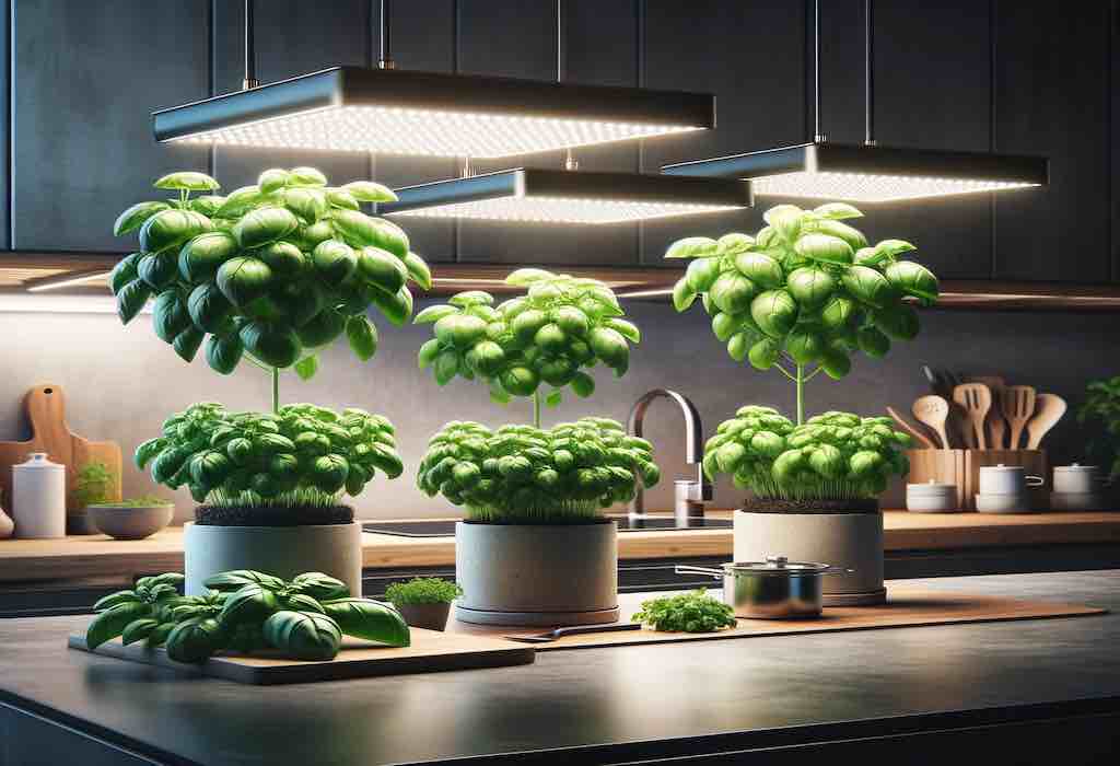 Cultivating Basil Indoors: A Comprehensive Grow Light Guide - GZ ...