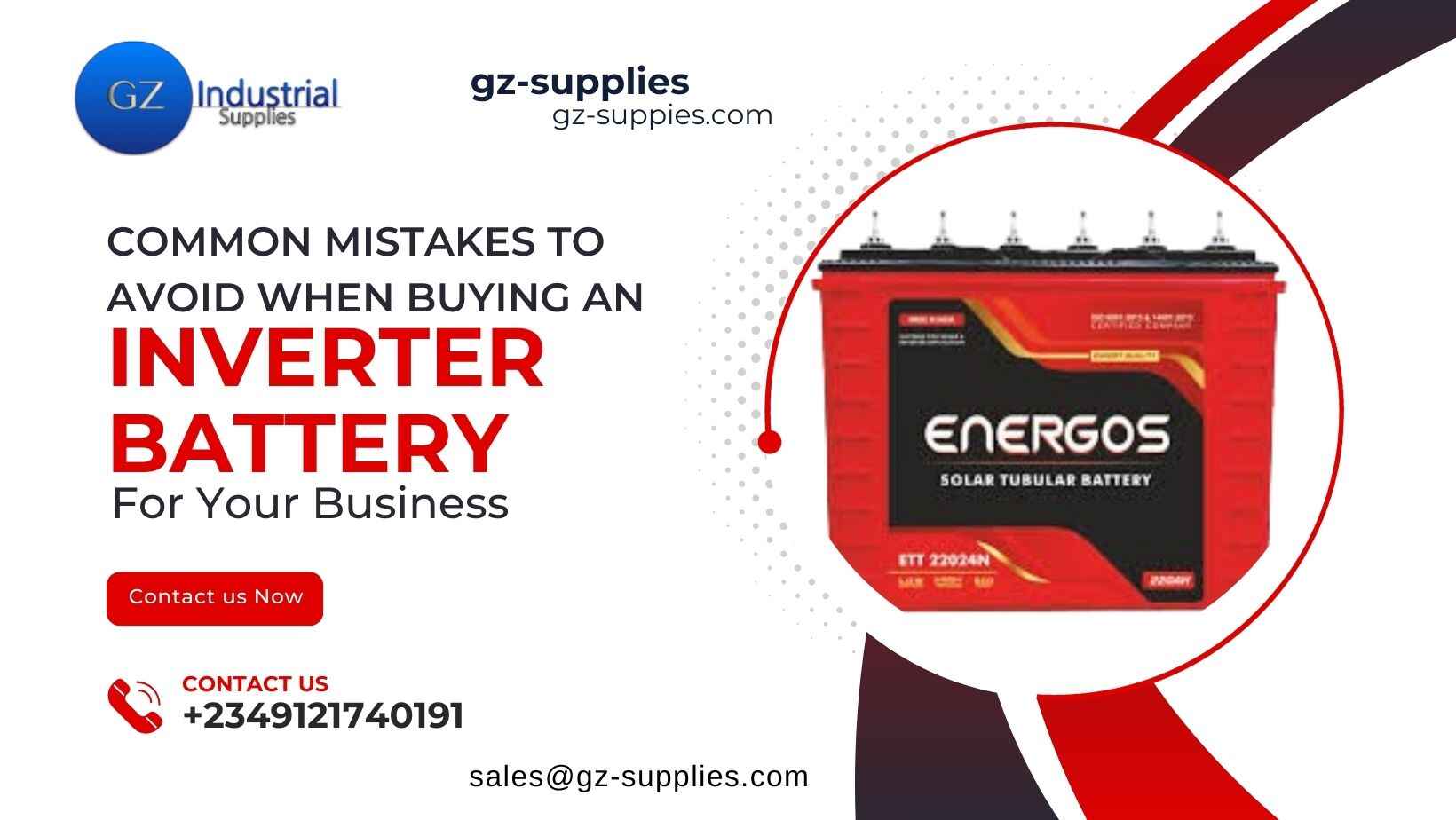 Common Mistakes to Avoid When Buying an Inverter Battery for Your ...