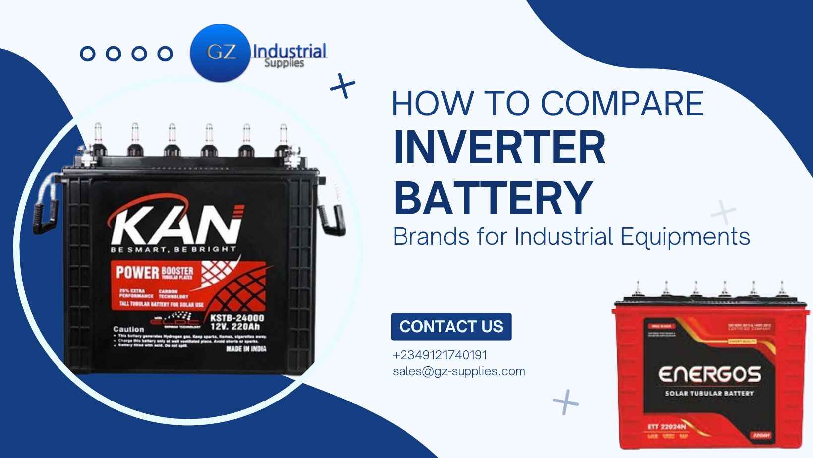 How to Compare Inverter Battery Brands for Industrial Equipment - GZ ...
