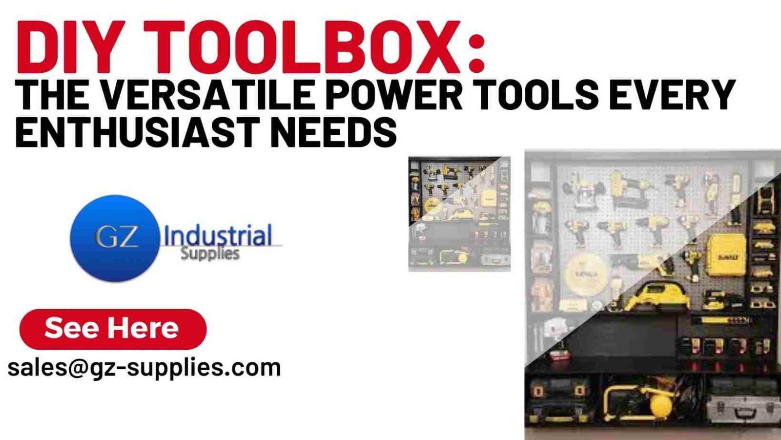 DIY Toolbox: The Versatile Power Tools Every Enthusiast Needs - GZ ...