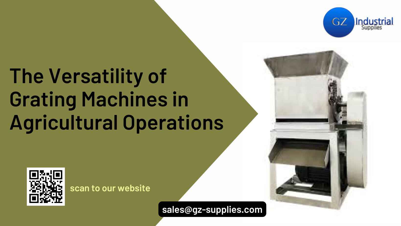 The Versatility of Grating Machines in Agricultural Operations - GZ ...