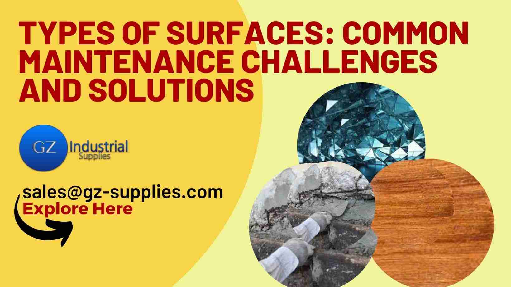 Types of Surfaces: Common Maintenance Challenges and Solutions - GZ ...