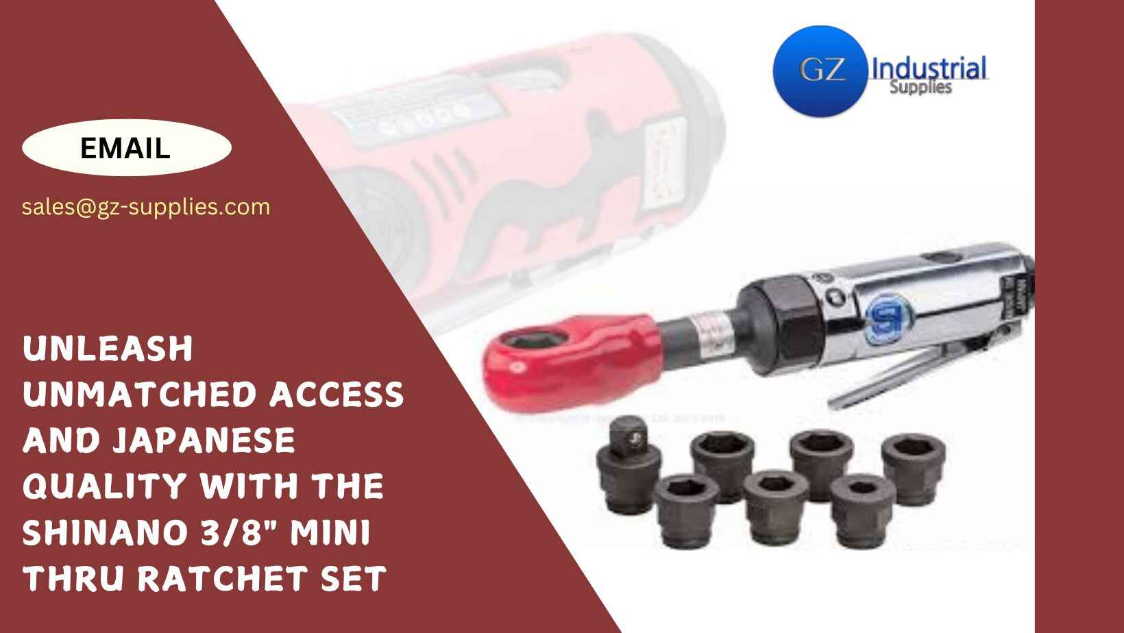 Unleash Unmatched Access and Japanese Quality with the Shinano 3/8 ...