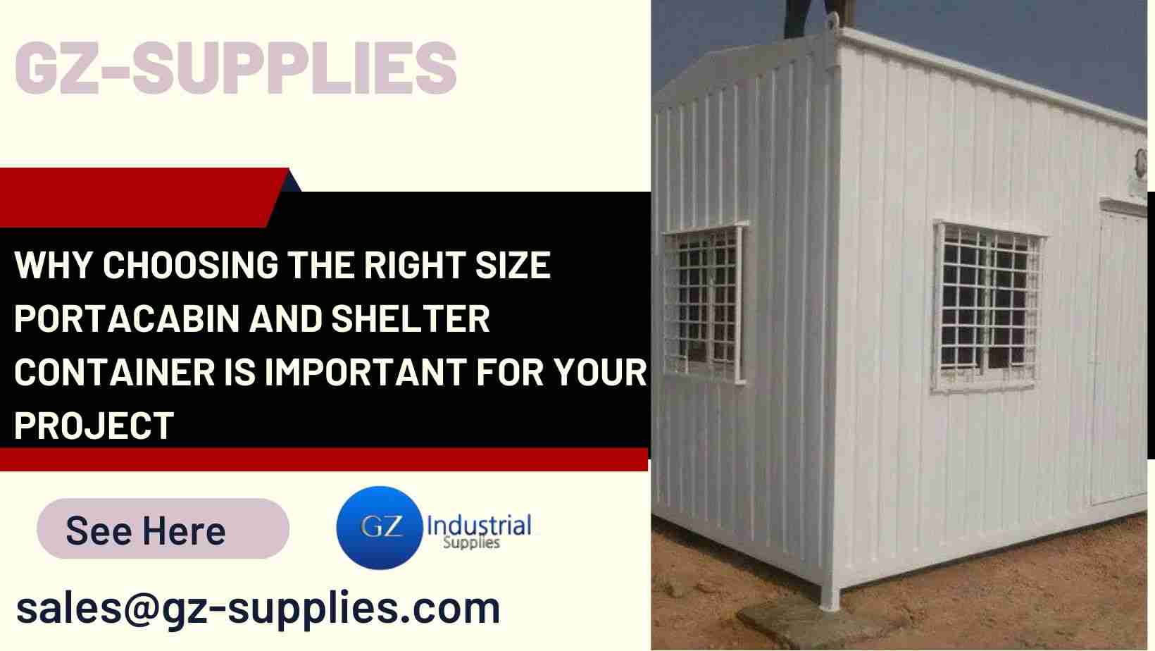Why Choosing the Right Size Portacabin and Shelter Container is ...