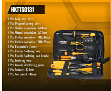 Buy online 13 Pcs Telecom Tools Set - (HKTTS0131) INGCO from GZ ...