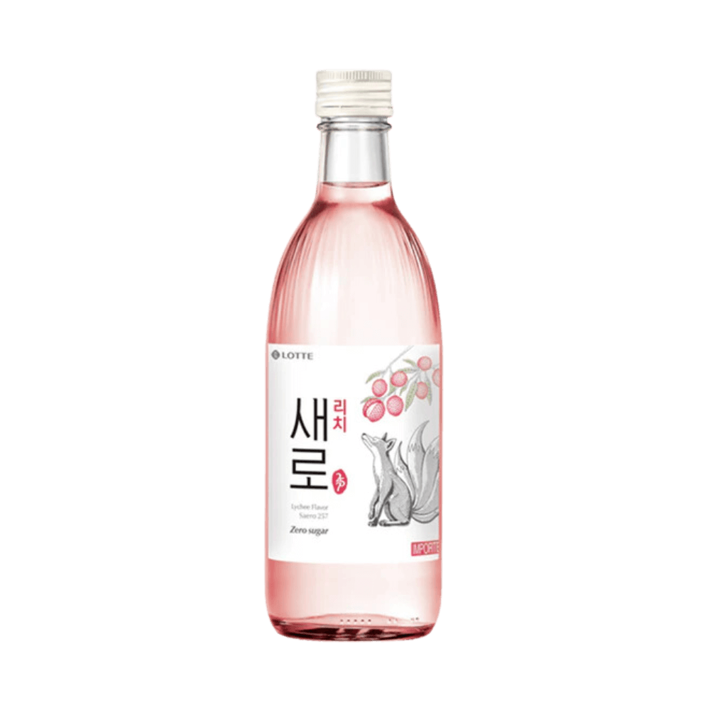 Buy Chum Churum Zero Sugar Lychee 375mL - Red Bottle