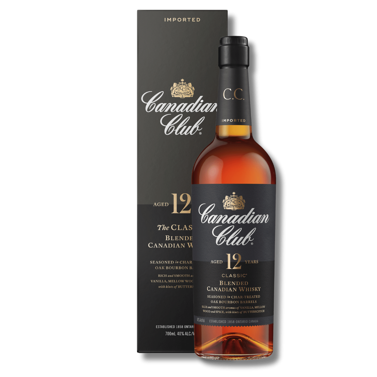 Canadian Club Products - Red Bottle