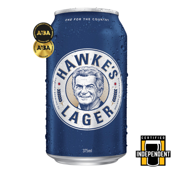 Buy Hawkes Brewing Co Underdog (Session Lager) Cans 375ml - Red Bottle