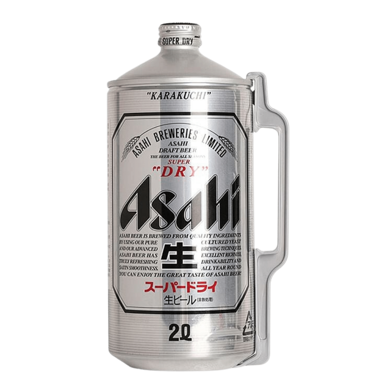 Buy Asahi Super Dry Can 2L - Red Bottle