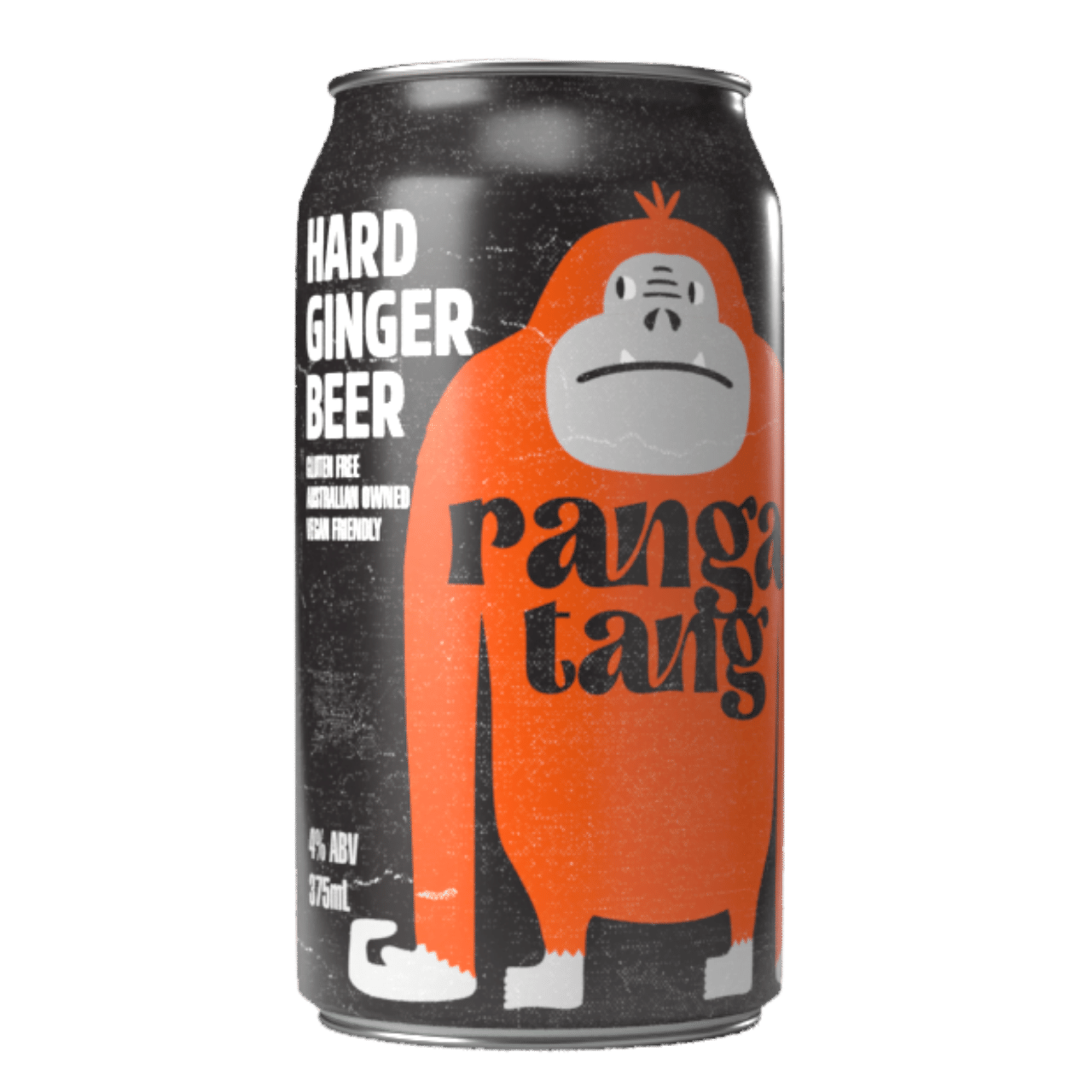 Buy Ranga Tang Hard Ginger Beer Cans 375mL - Red Bottle