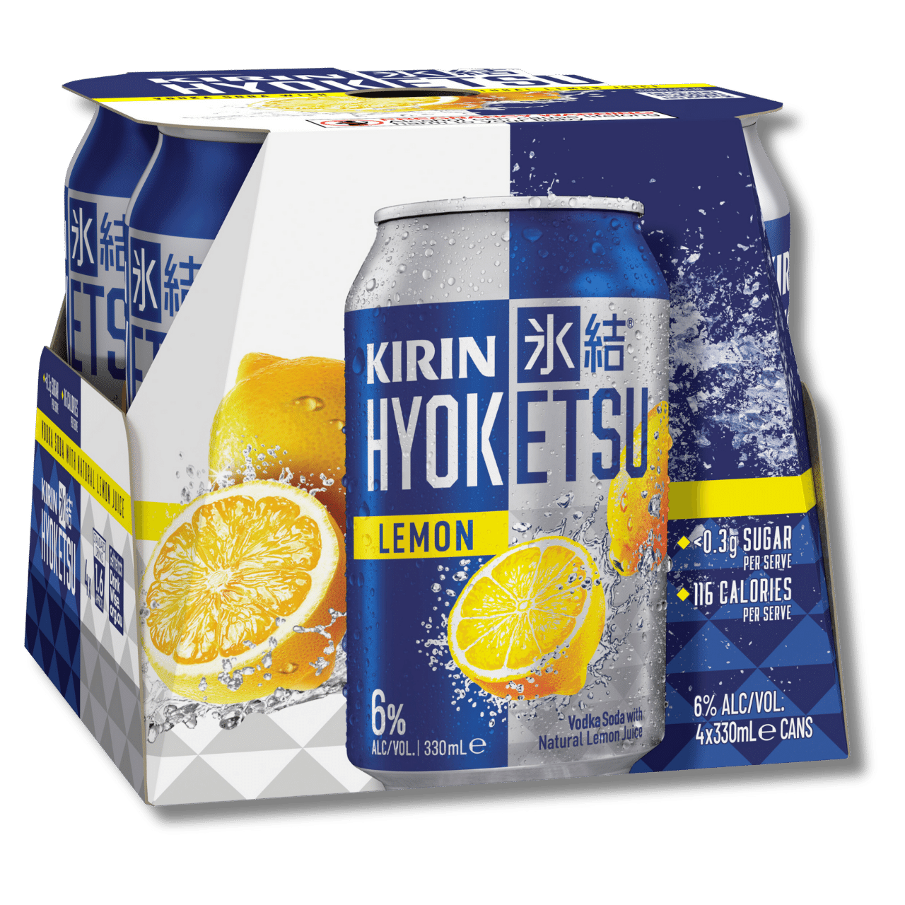 Buy Kirin Hyoketsu Lemon Cans 330mL - Red Bottle