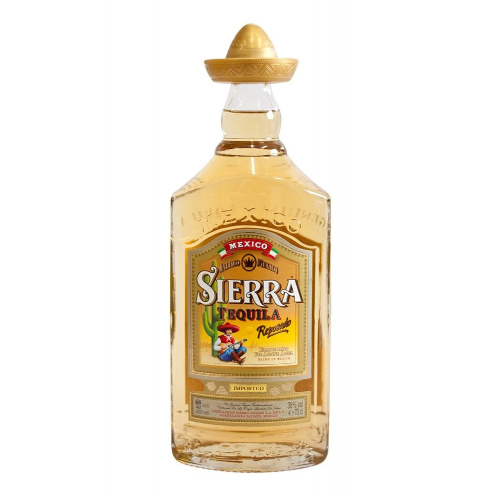 Buy Sierra Tequila Reposado 700mL - Red Bottle