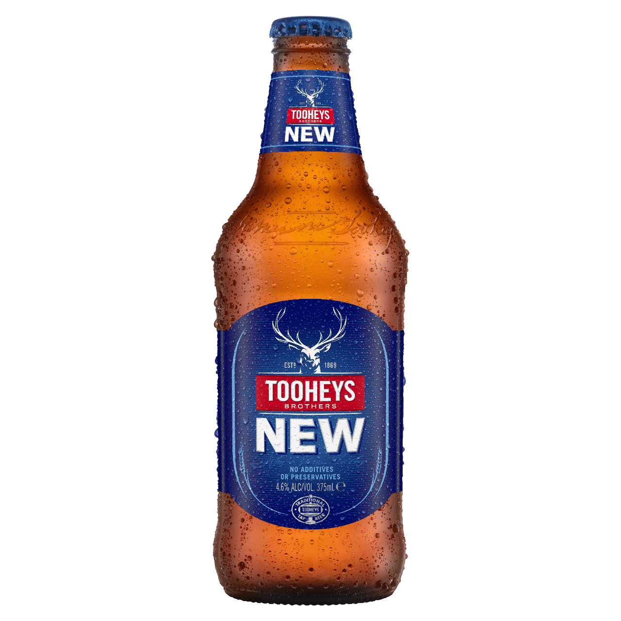 Buy Tooheys New Lager Bottles 375mL - Red Bottle