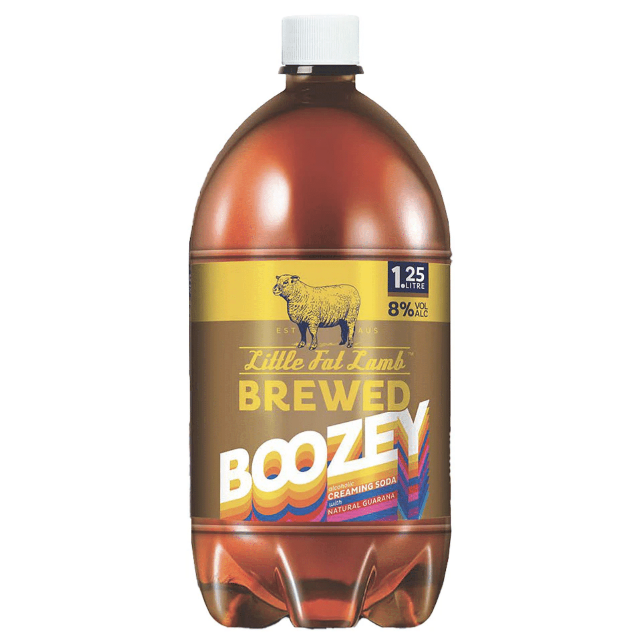 Buy Little Fat Lamb Boozey Creaming Soda 1.25L - Red Bottle