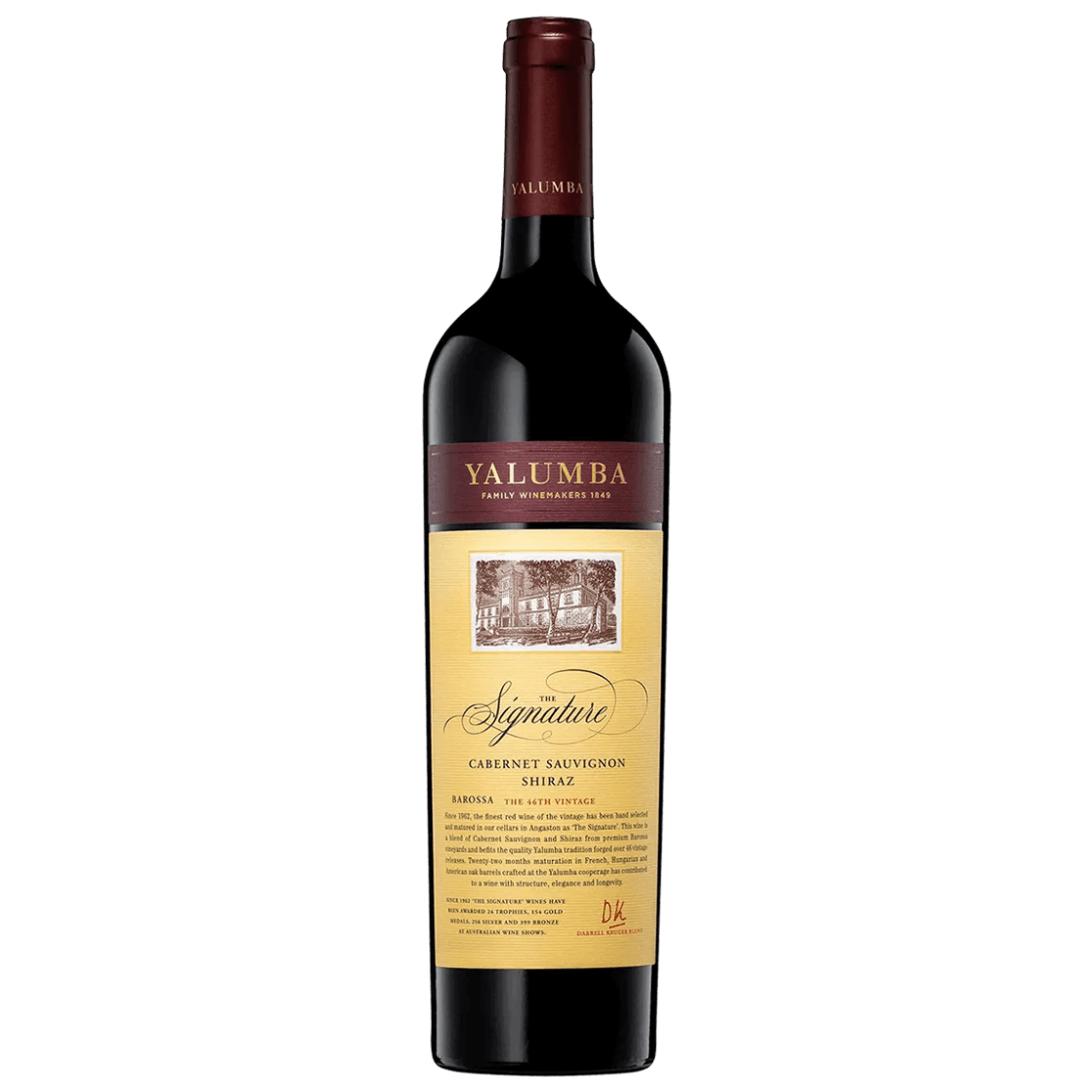 Buy Yalumba The Signature Cabernet Shiraz 2014 - Red Bottle