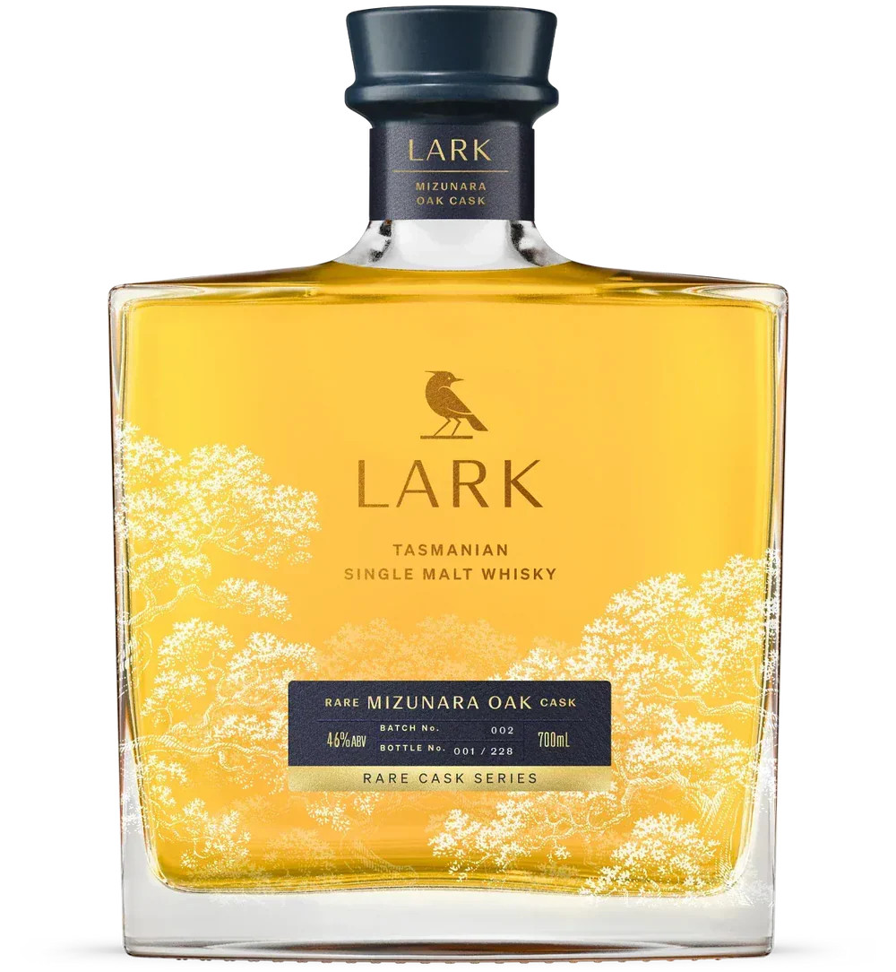 Buy Lark Distillery Mizunara Oak Rare Cask Whisky 700ml - Red Bottle