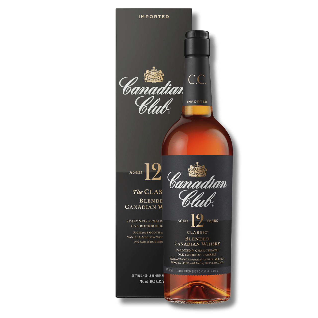 Canadian Club Products - Red Bottle