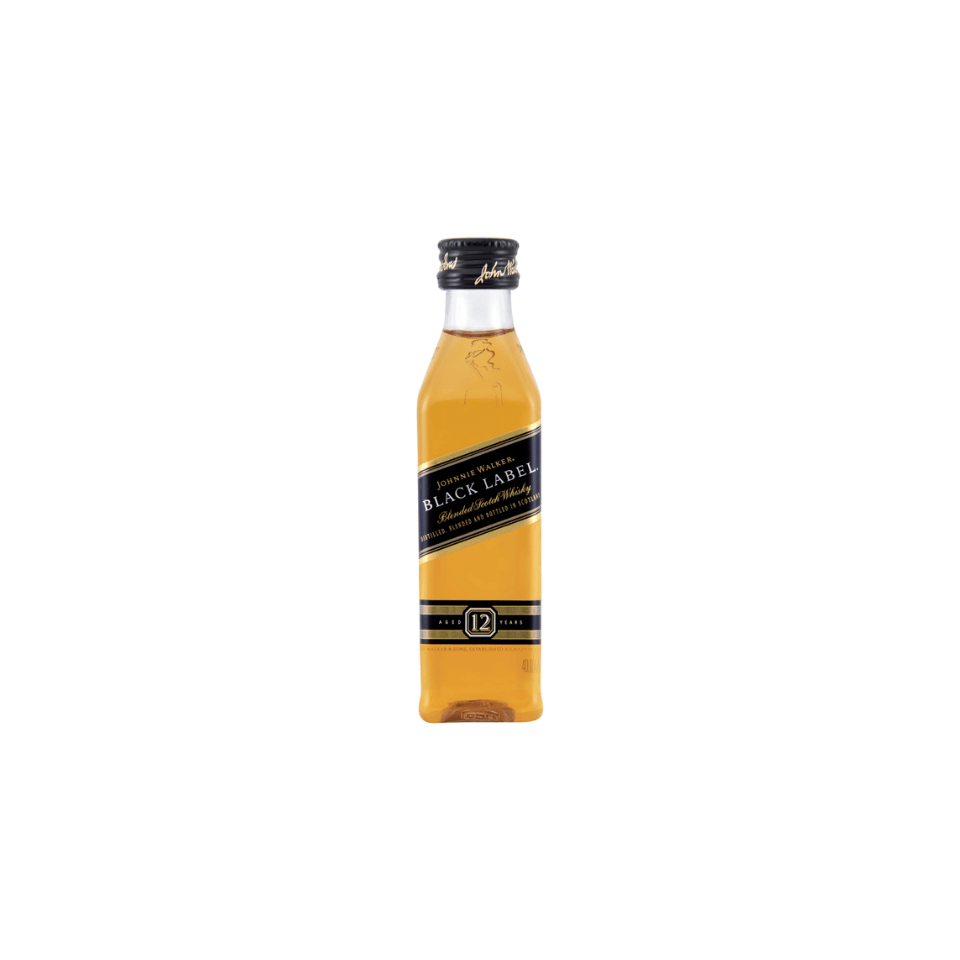 Buy Johnnie Walker Black Label Miniature 50mL - Red Bottle