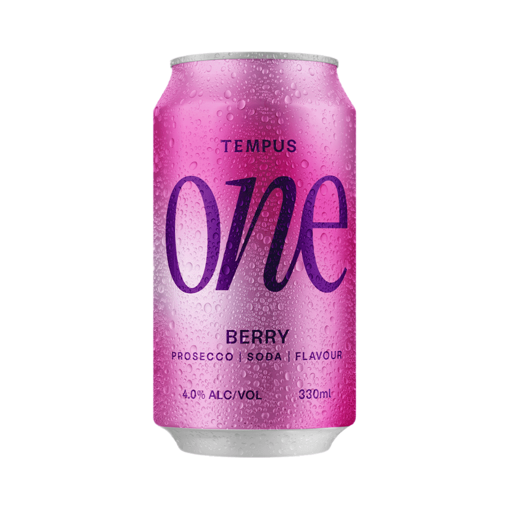 Buy Tempus One Berry Prosecco Spritzer 330mL - Red Bottle