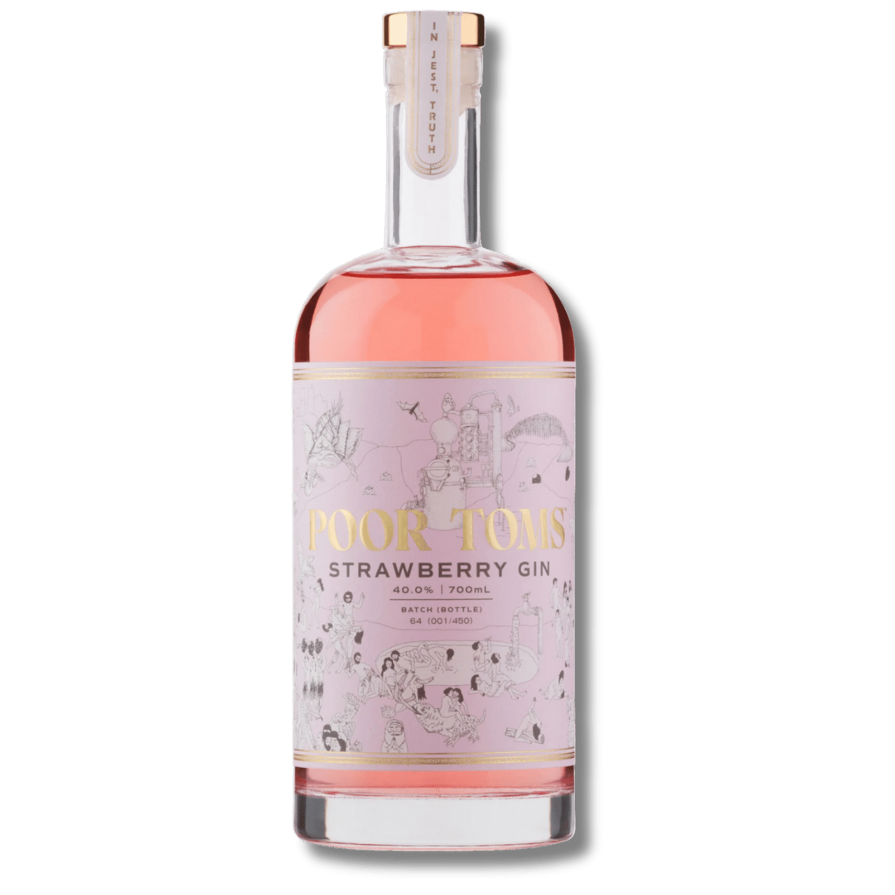 Buy Poor Toms Strawberry Gin 700mL