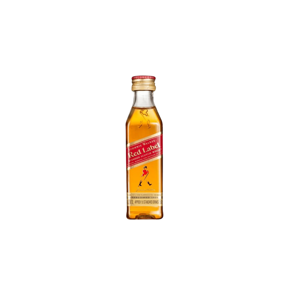 Buy Johnnie Walker Red Label Miniature 50mL - Red Bottle