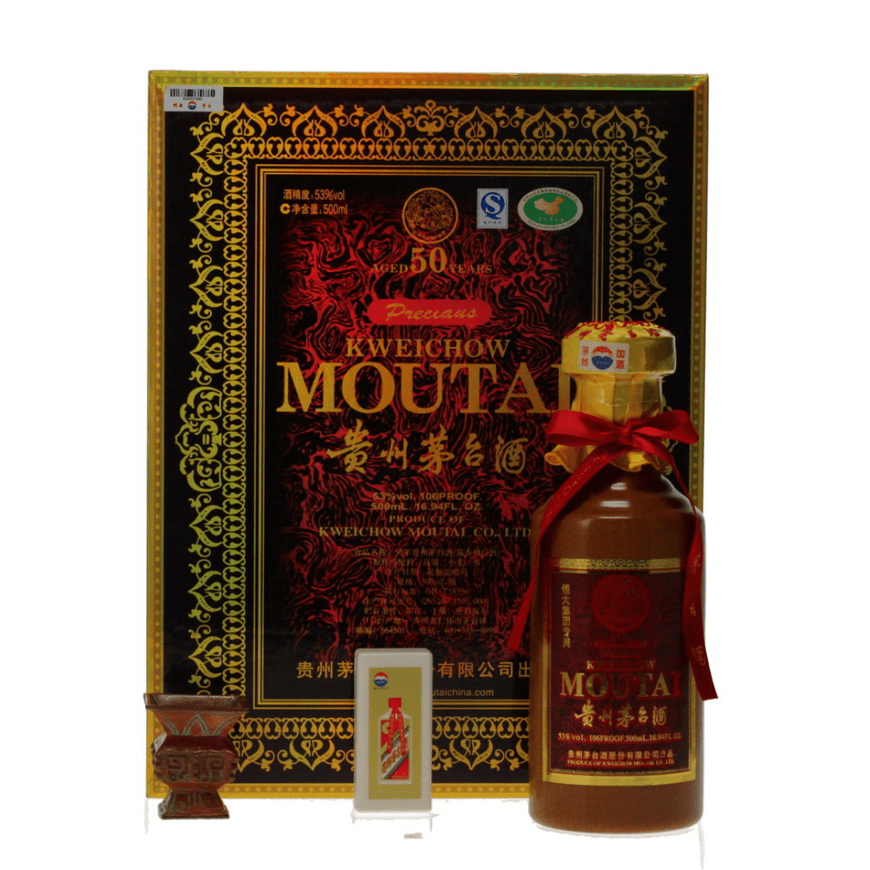 Buy Kweichow Moutai 53% Flying Fairy Baijiu 500mL - Red Bottle