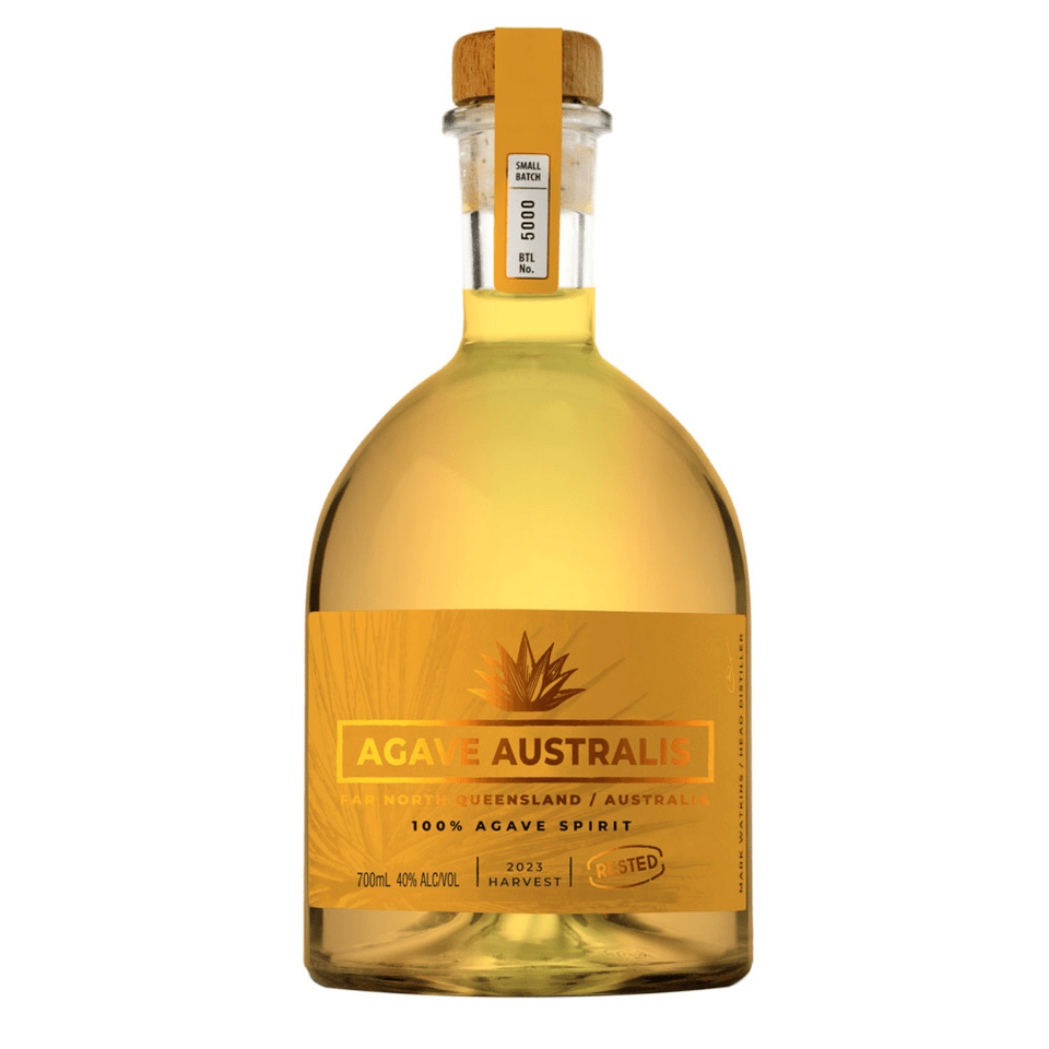Buy Agave Australis Rested Agave Spirit 700mL - Red Bottle