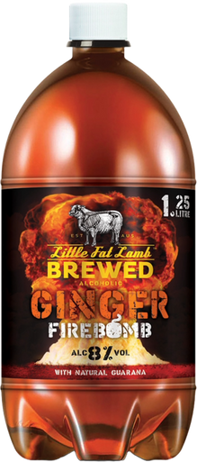 Buy LITTLE FAT LAMB-GINGER FIRE 1.25LT - Red Bottle